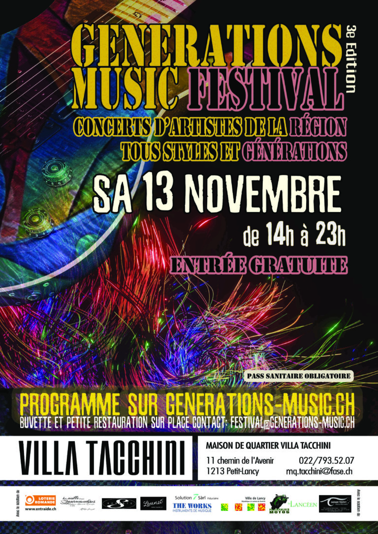 Festival Générations Music – UN FESTIVAL QUI OUVRE A LA PASSION DE LA ...